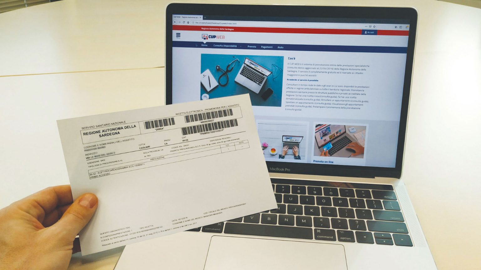 Centro unico di prenotazione (Cup) - ASL Medio Campidano